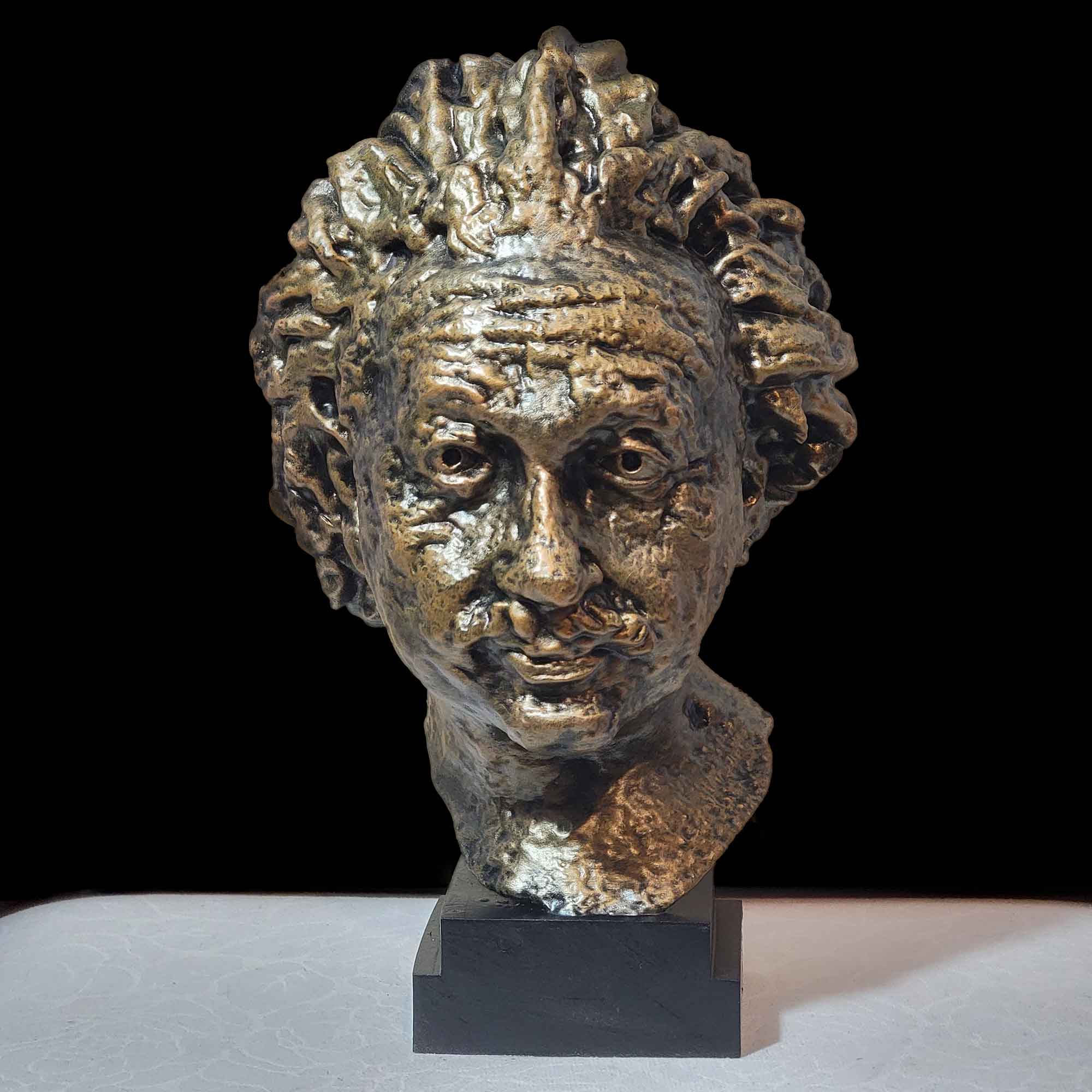 Albert Einstein Bust by Jacob Epstein | Modernist Sculpture Portrait ...